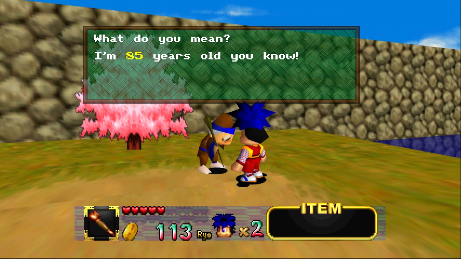 PLASMAAA!!! The Mystical Ninja returns in Goemon 64: Recompiled